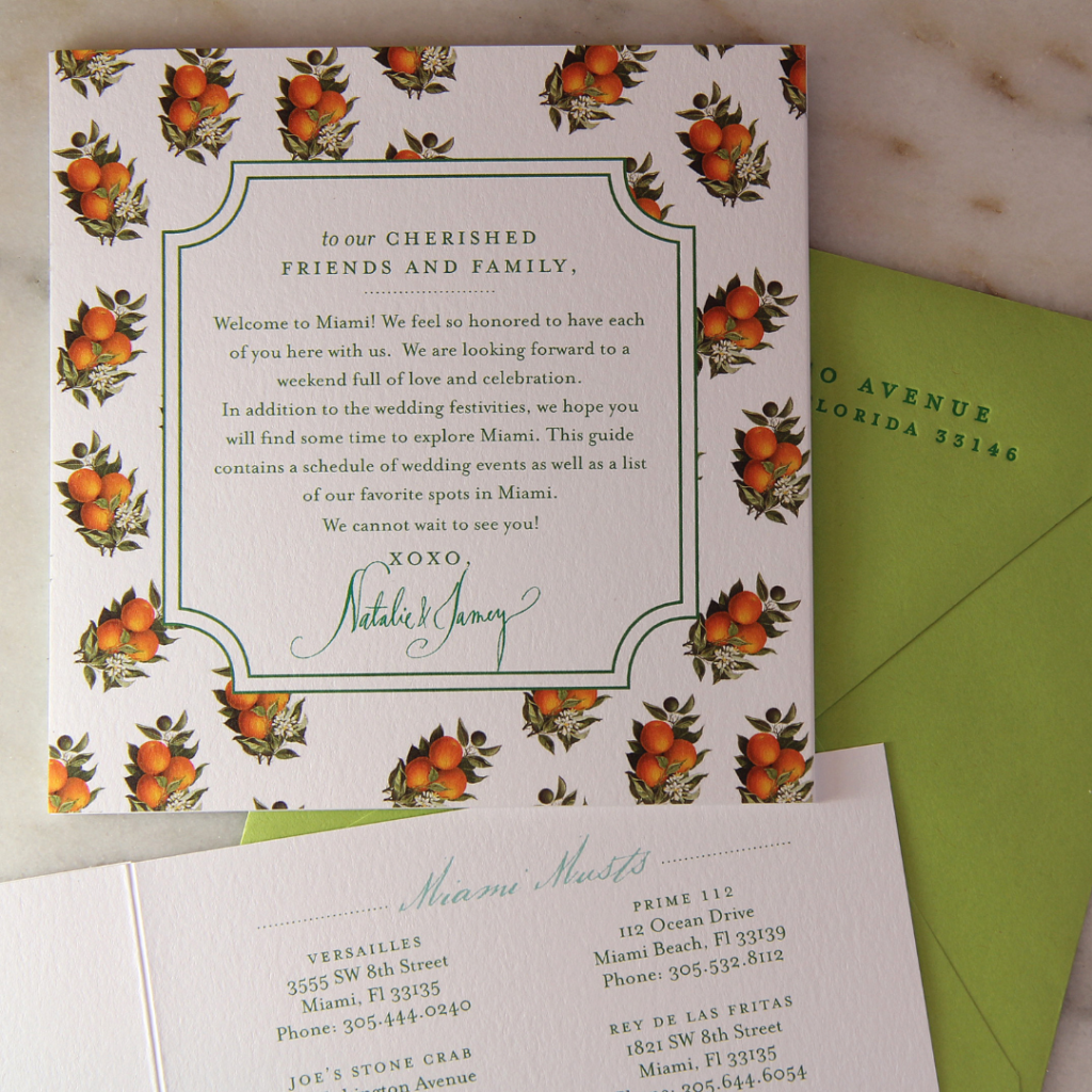 Bienvenido to Miami – Paradise Design Co. | Dream Invitations Designed ...